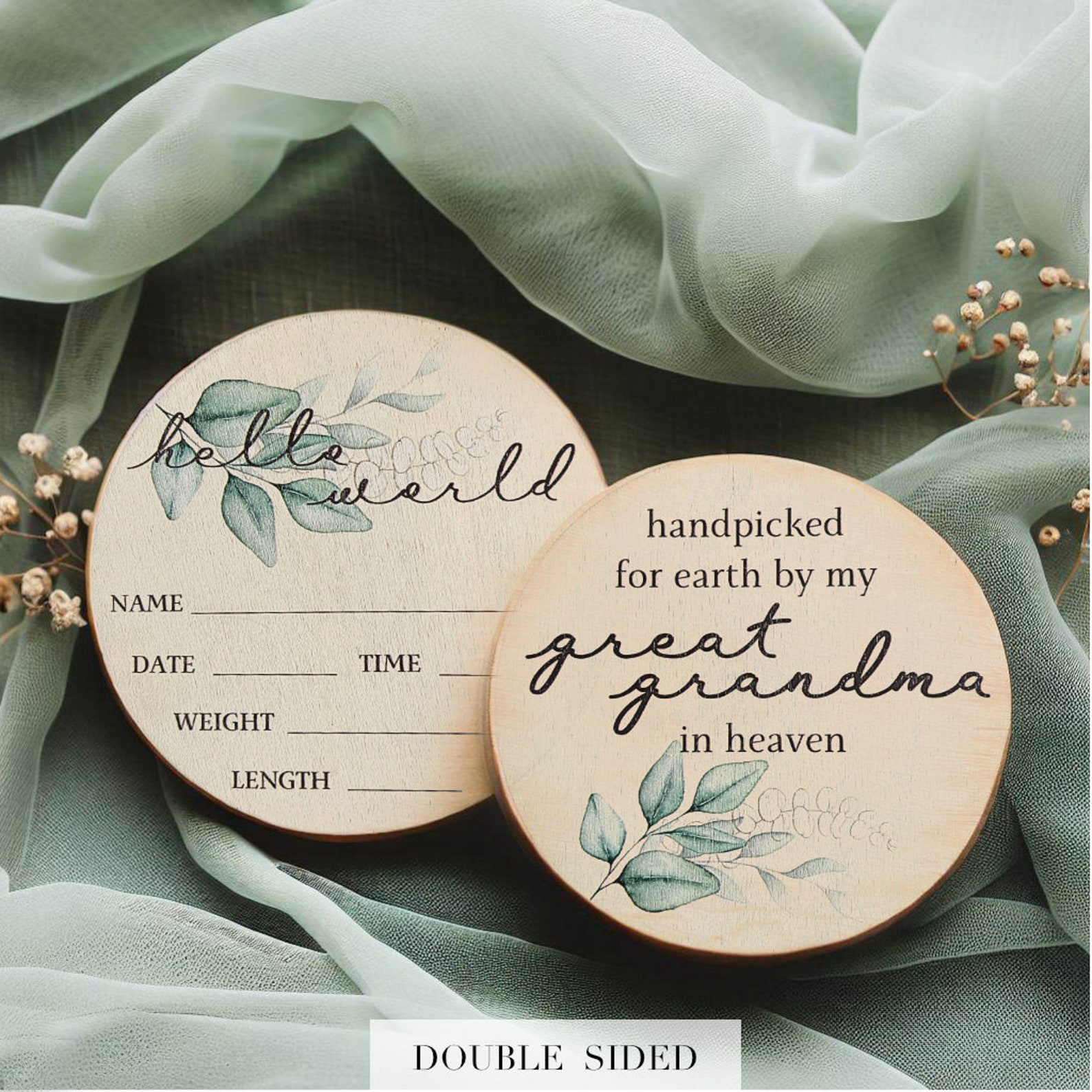 Handpicked for Earth by My Great Grandma in Heaven Sign, Pregnancy ...