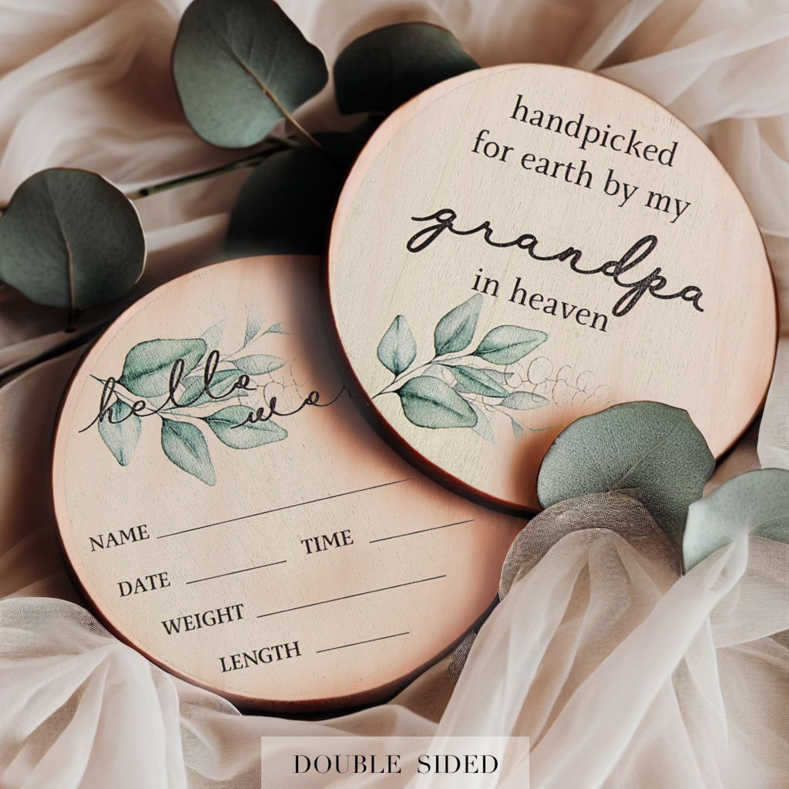 Handpicked for Earth by My Grandpa in Heaven Sign, Pregnancy ...