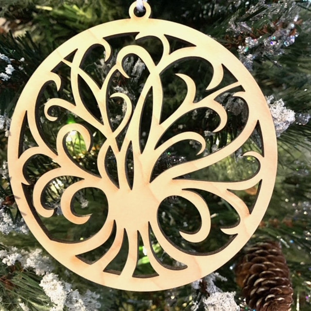 Tree of Life Christmas Ornament, Tree of Life Ornament, Christmas ...