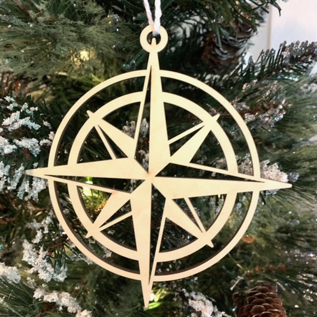 True North Compass Christmas Ornament, Find Your Purpose, Find Your ...