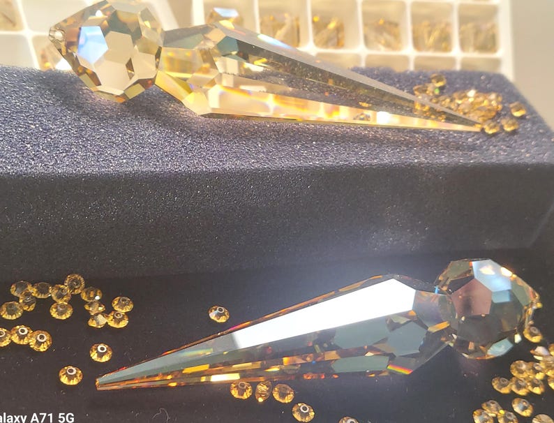 Swarovski Vintage (31 Total Pieces) STRASS 8984 118mm (2 Count Etched ...