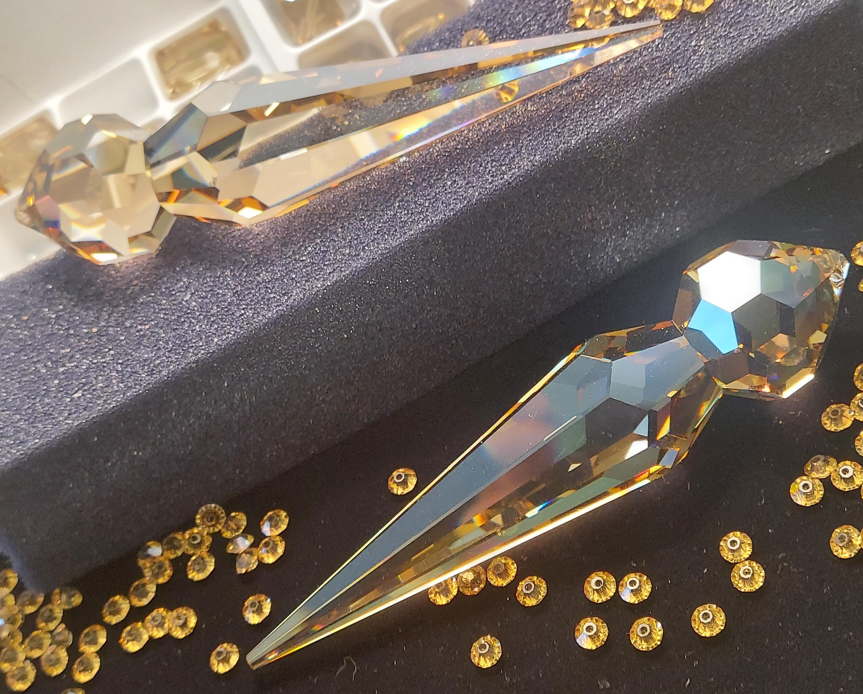 Swarovski Vintage (31 Total Pieces) STRASS 8984 118mm (2 Count Etched ...