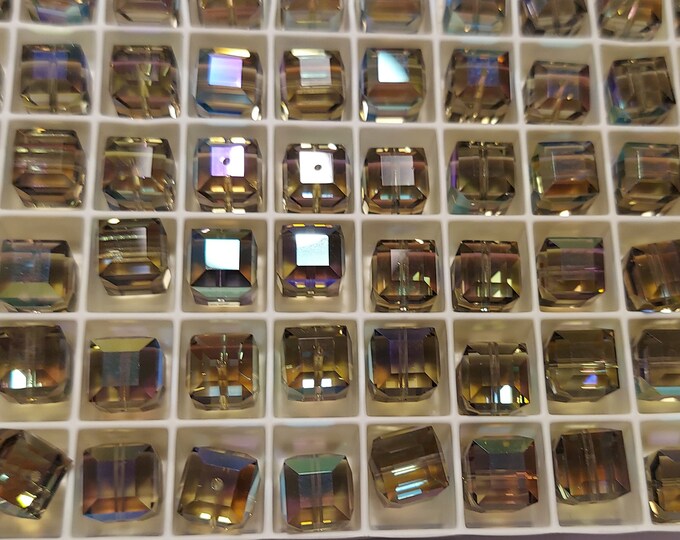 Rare Vintage Factory Pack Swarovski Crystal Aurore Boreale 11mm Art ...