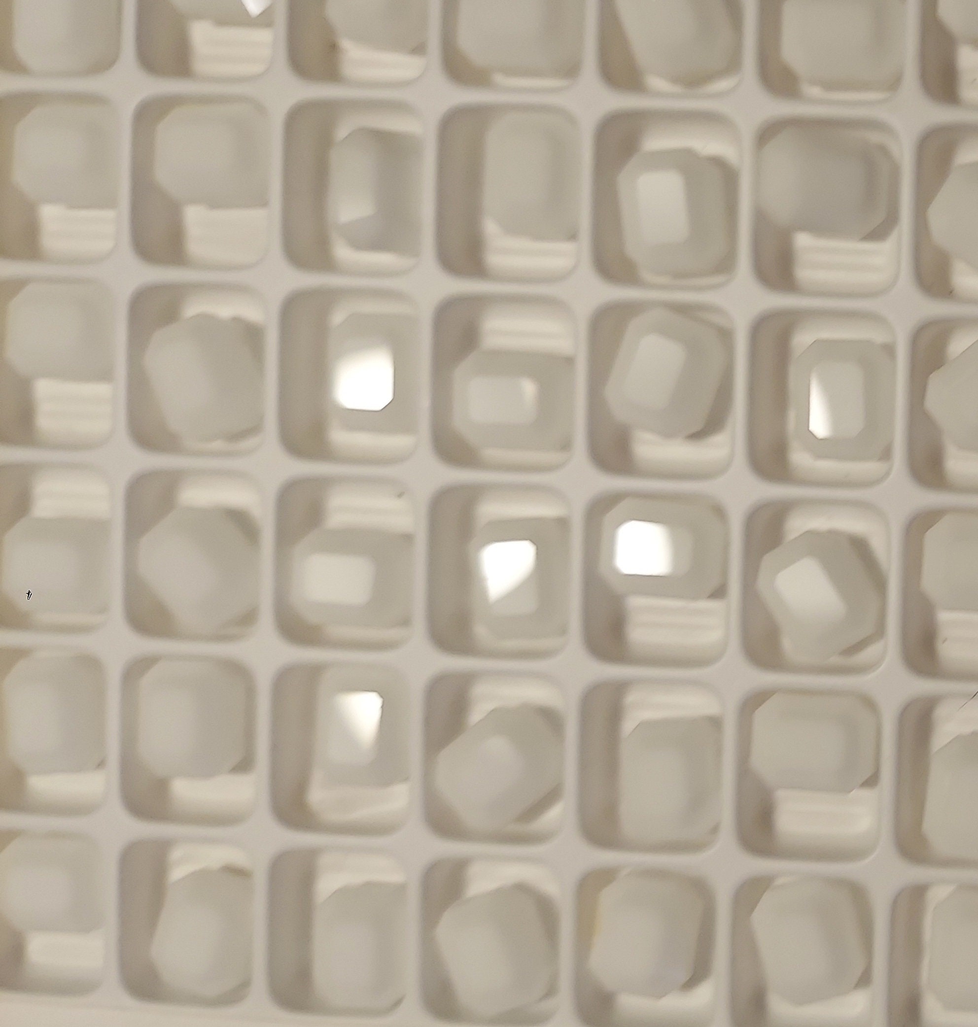 Swarovski Vintage Factory Flat of Amazing Crystal Chalk Top Drilled ...