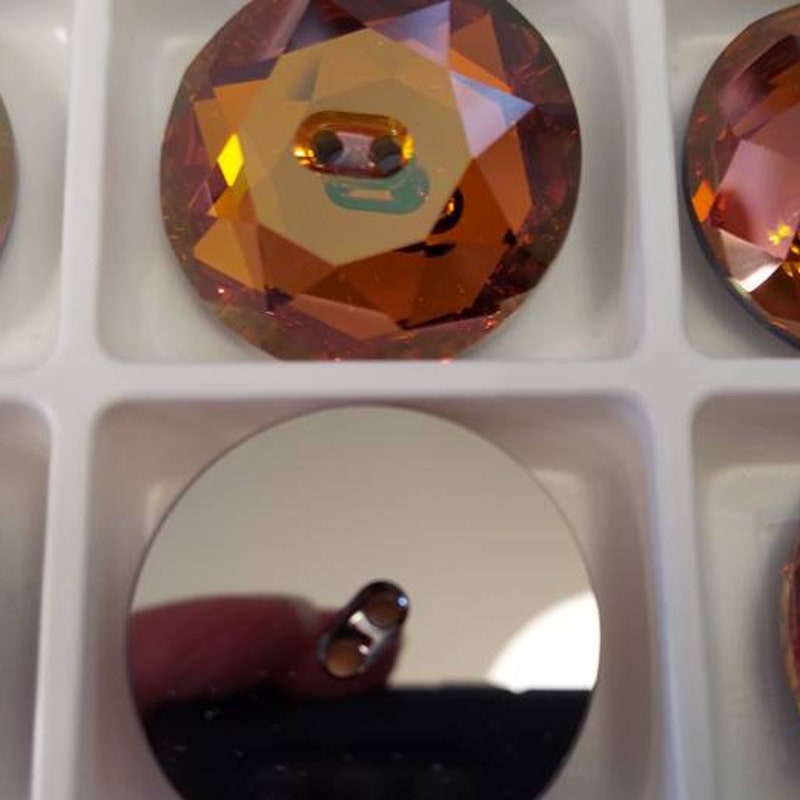 Crystal Buttons - Etsy