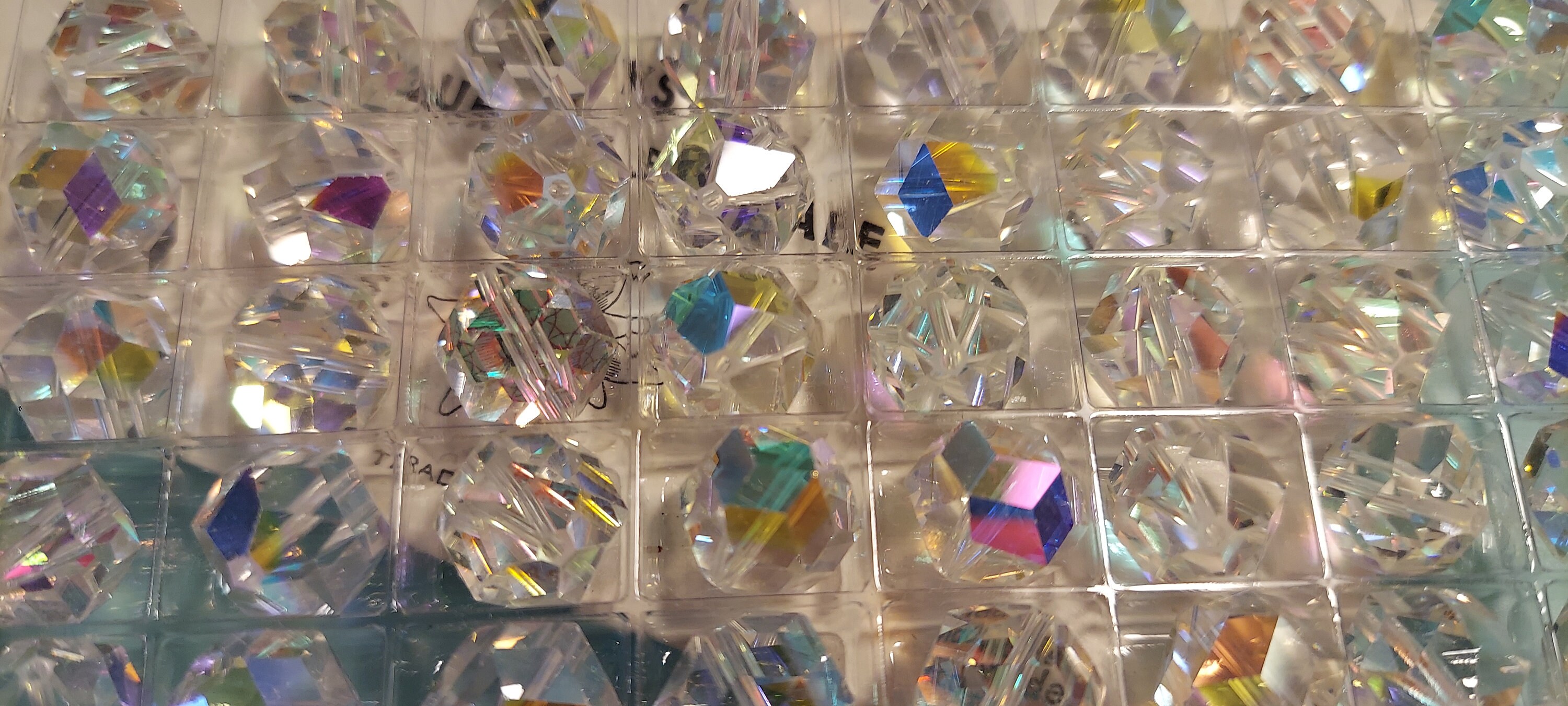 Rare Vintage Factory Pack Swarovski Art. 371 Crystal Aurore Boreale ...