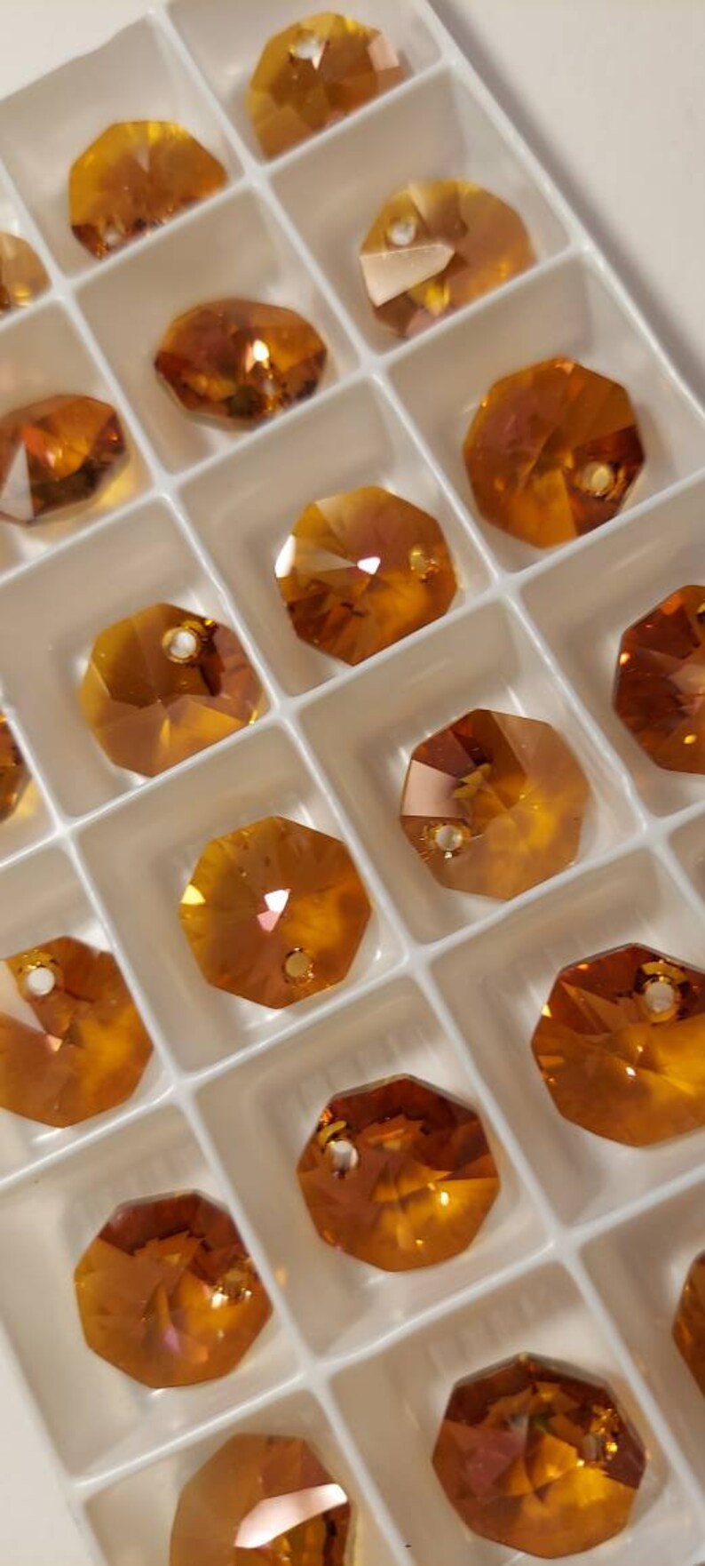 Swarovski Crystalized Elements 6401 Crystal Copper 14mm Pendant/beads ...