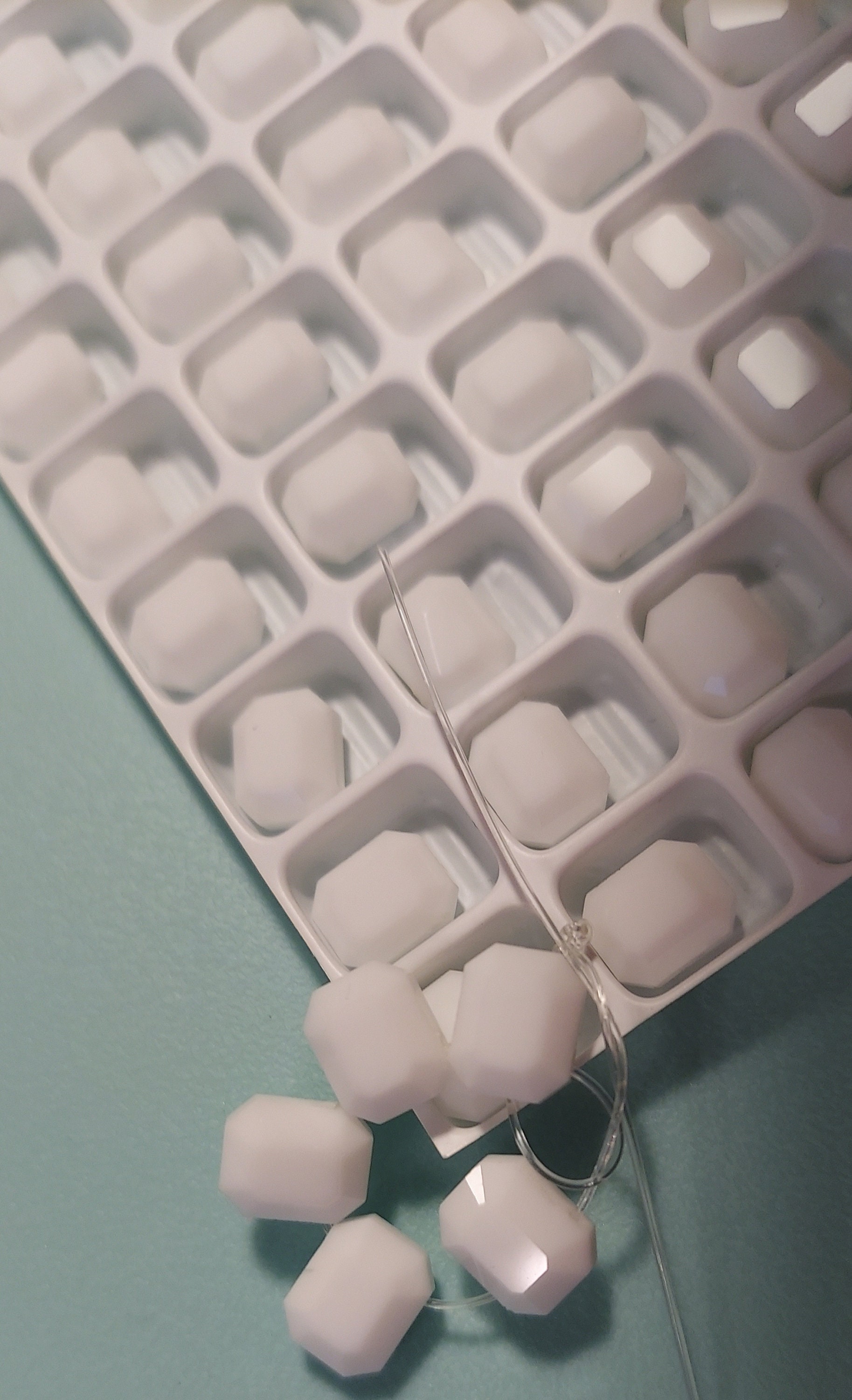 Swarovski Vintage Factory Flat of Amazing Crystal Chalk Top Drilled ...