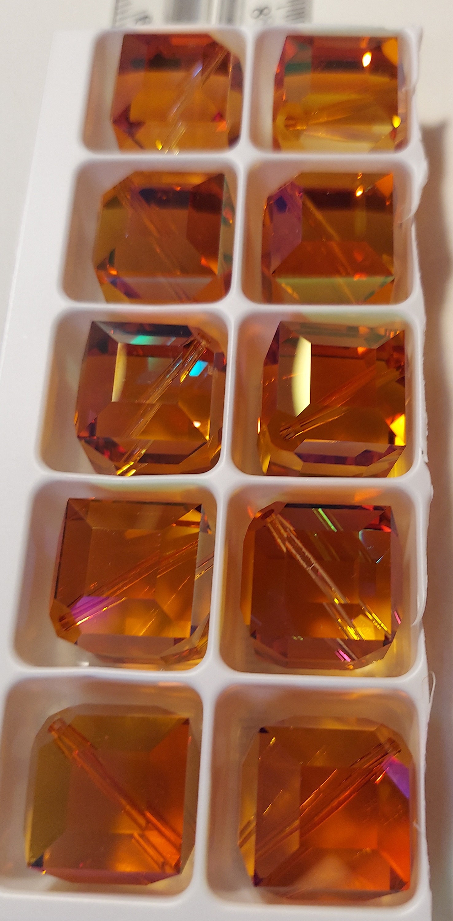 Swarovski Ultra Rare Vintage 18mm 8546 Crystal Astral Pink in Full Flat ...