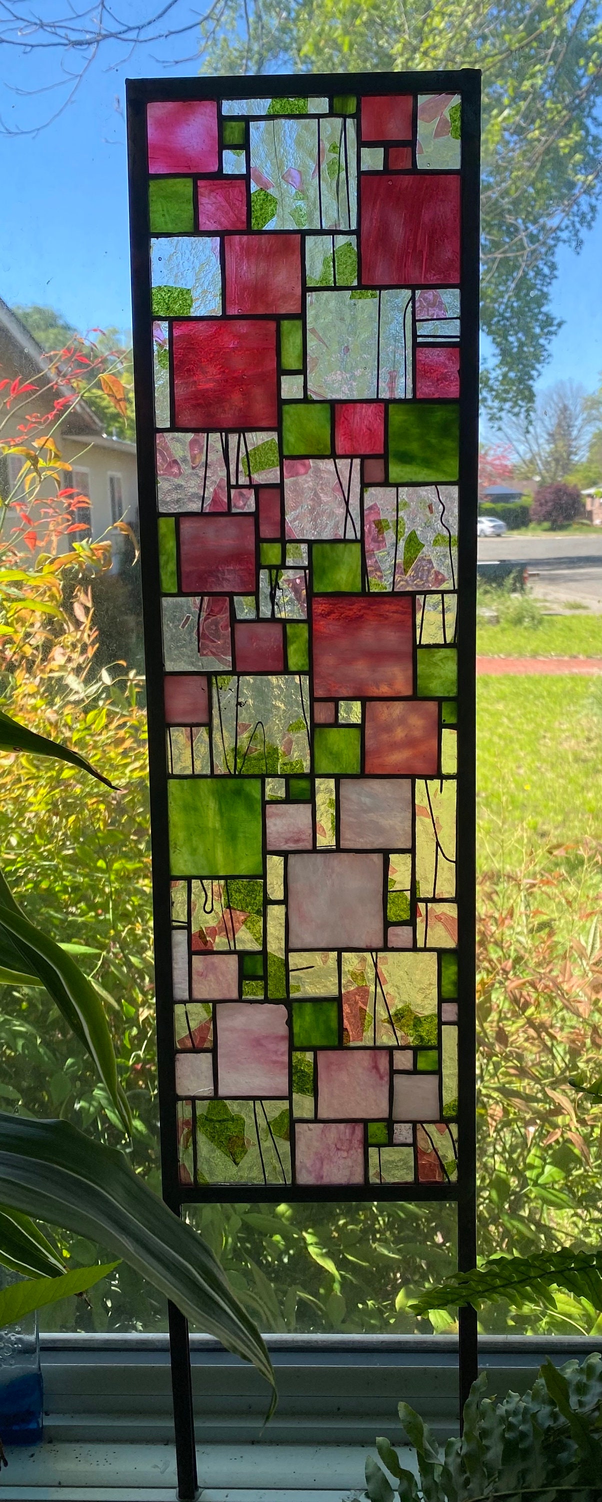 Stained Glass Panel - Etsy