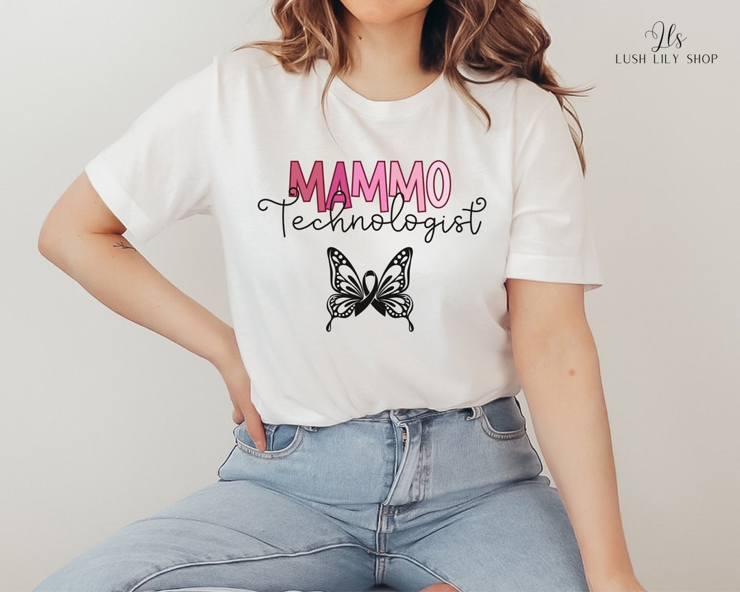 Mammo Tech Shirt, Mammography Technologist T-shirt, X-ray Tech Shirts ...
