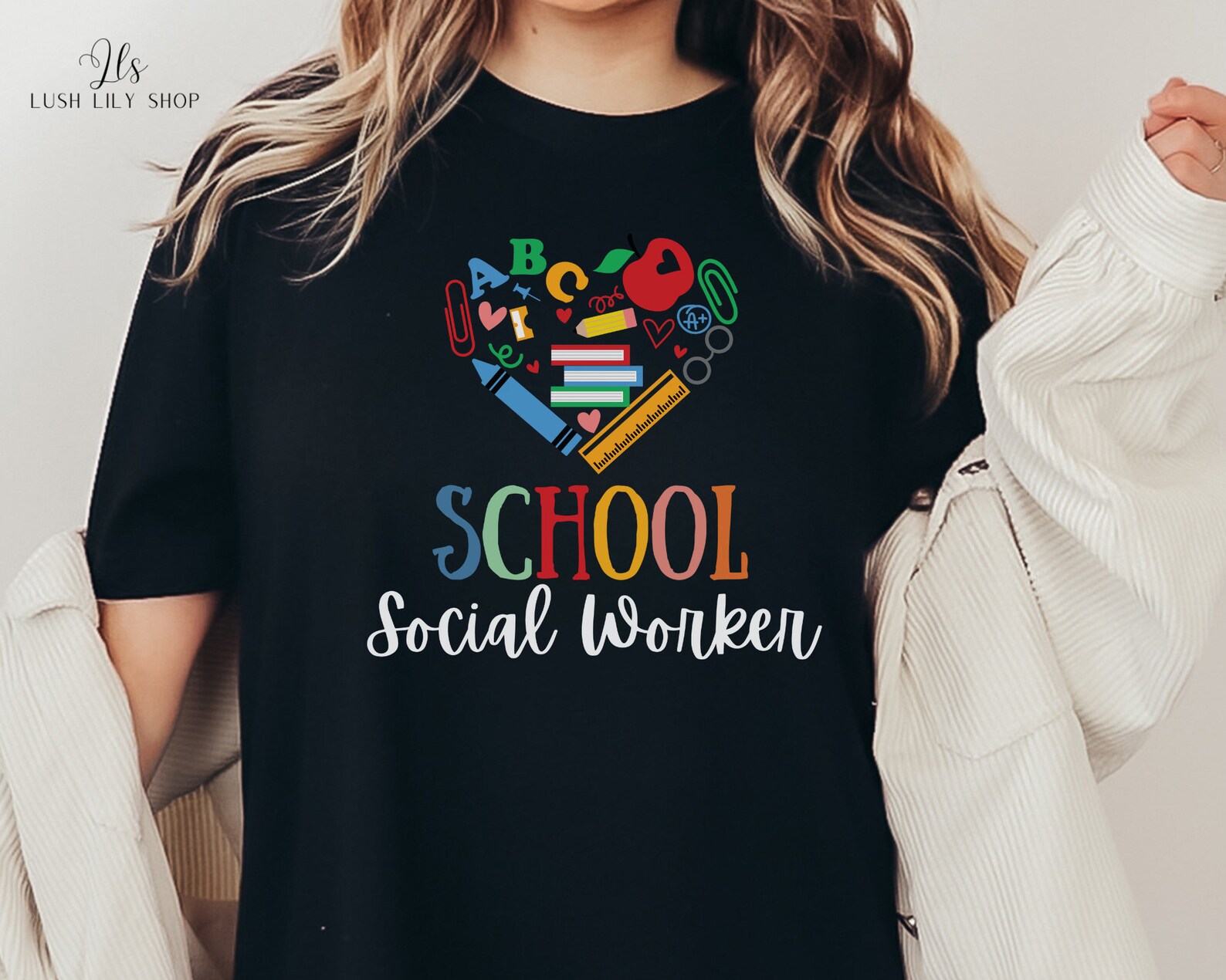 School Social Worker Shirt, Social Worker Gift, Social Work Gifts ...