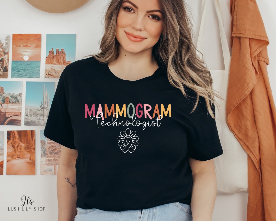 Mammo Tech Shirt, Mammography Technologist T-shirt, X-ray Tech Shirts ...