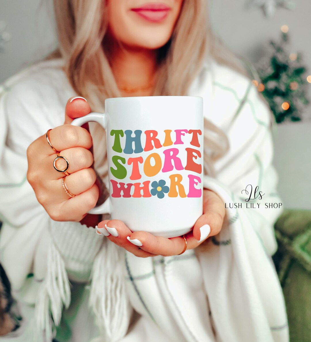 Thrift Mug, Thrifting Mug, Cute Thrifter Mugs, Thrifter Gift, Thrift ...