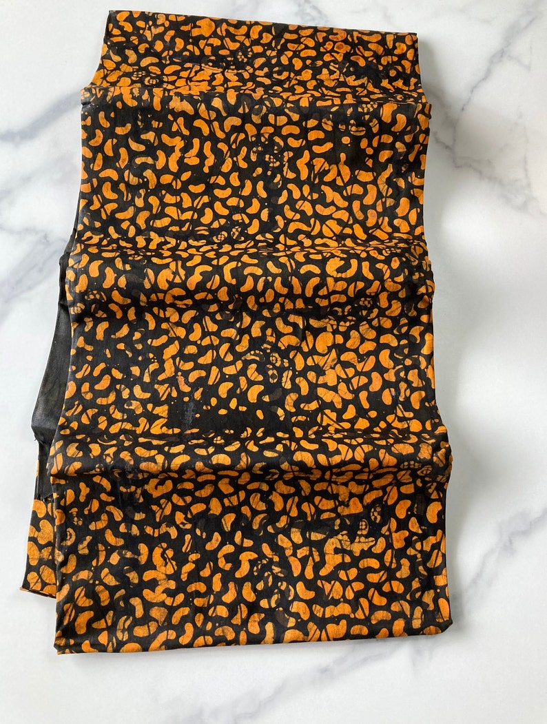 Handmade Nigeria Adire, Tie and Dye African Fabric, Cotton African ...