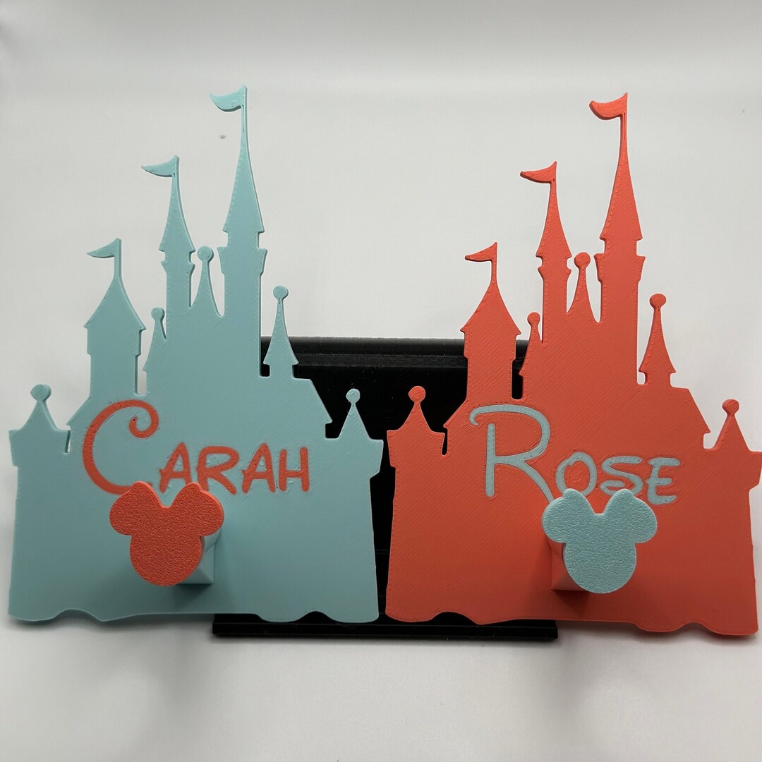 Personalized Disney Castle Hook - Etsy