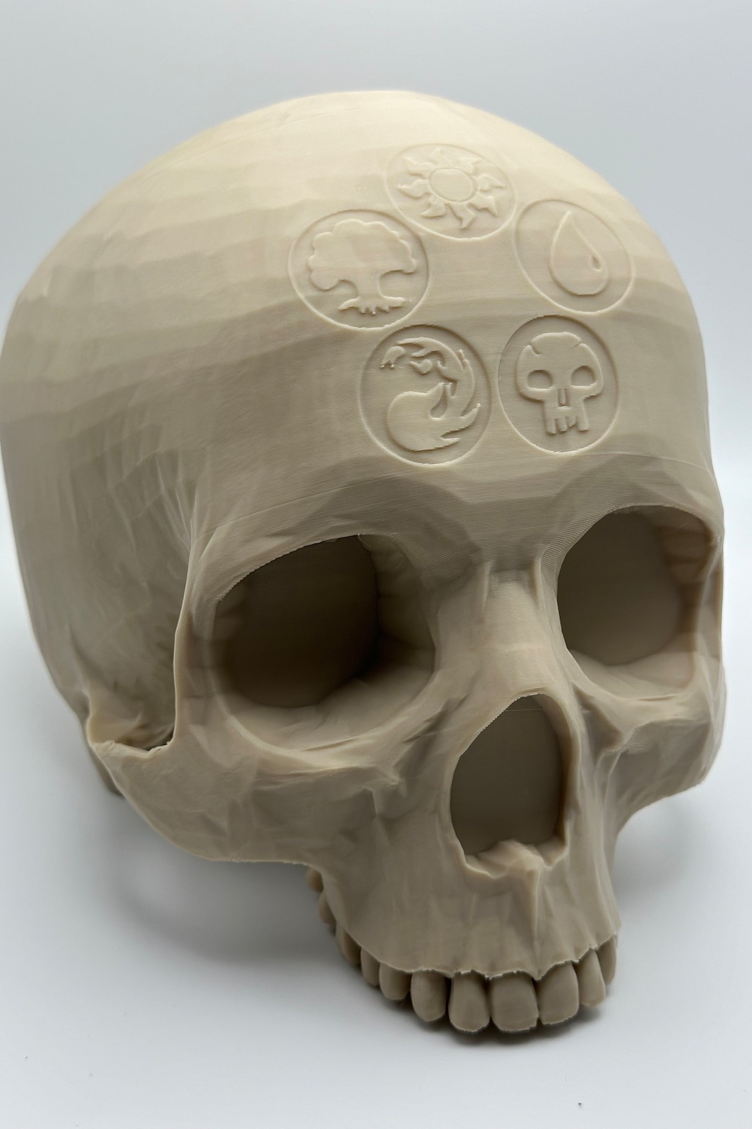 Skull Deck Box - MTG Commander EDH - Etsy