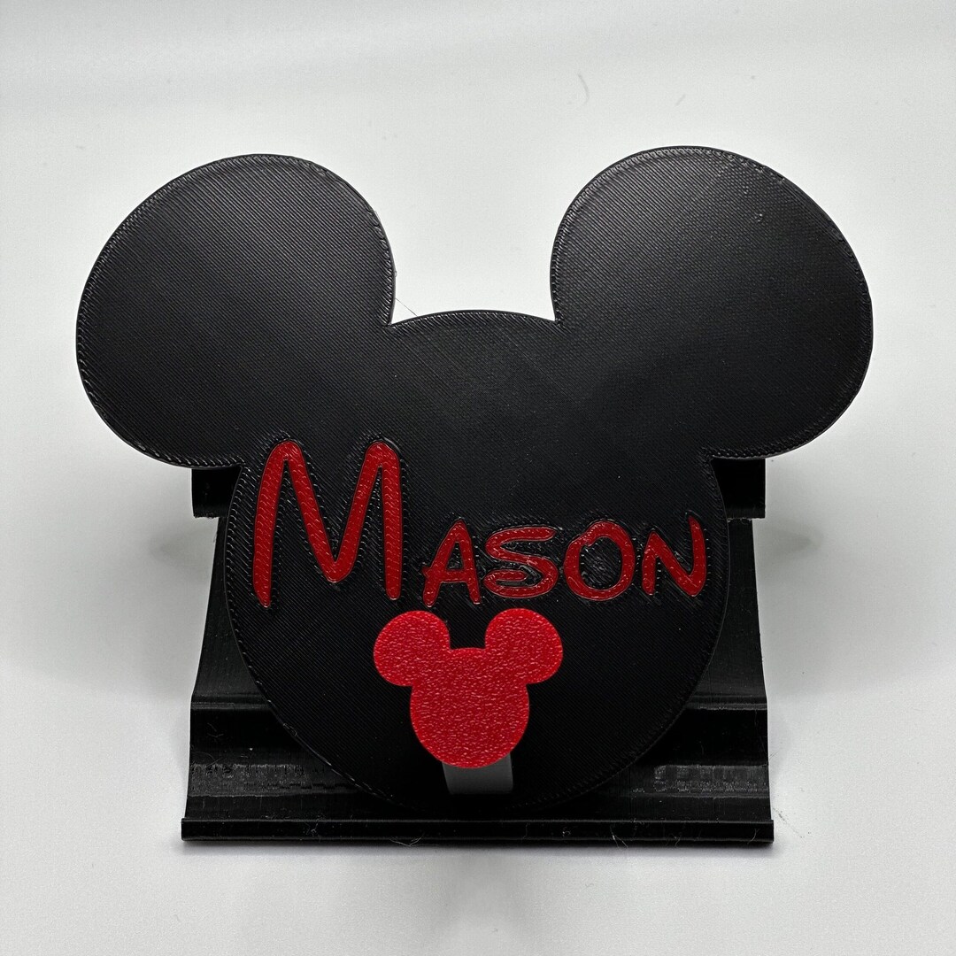 Personalized Mickey Mouse Hook - Etsy