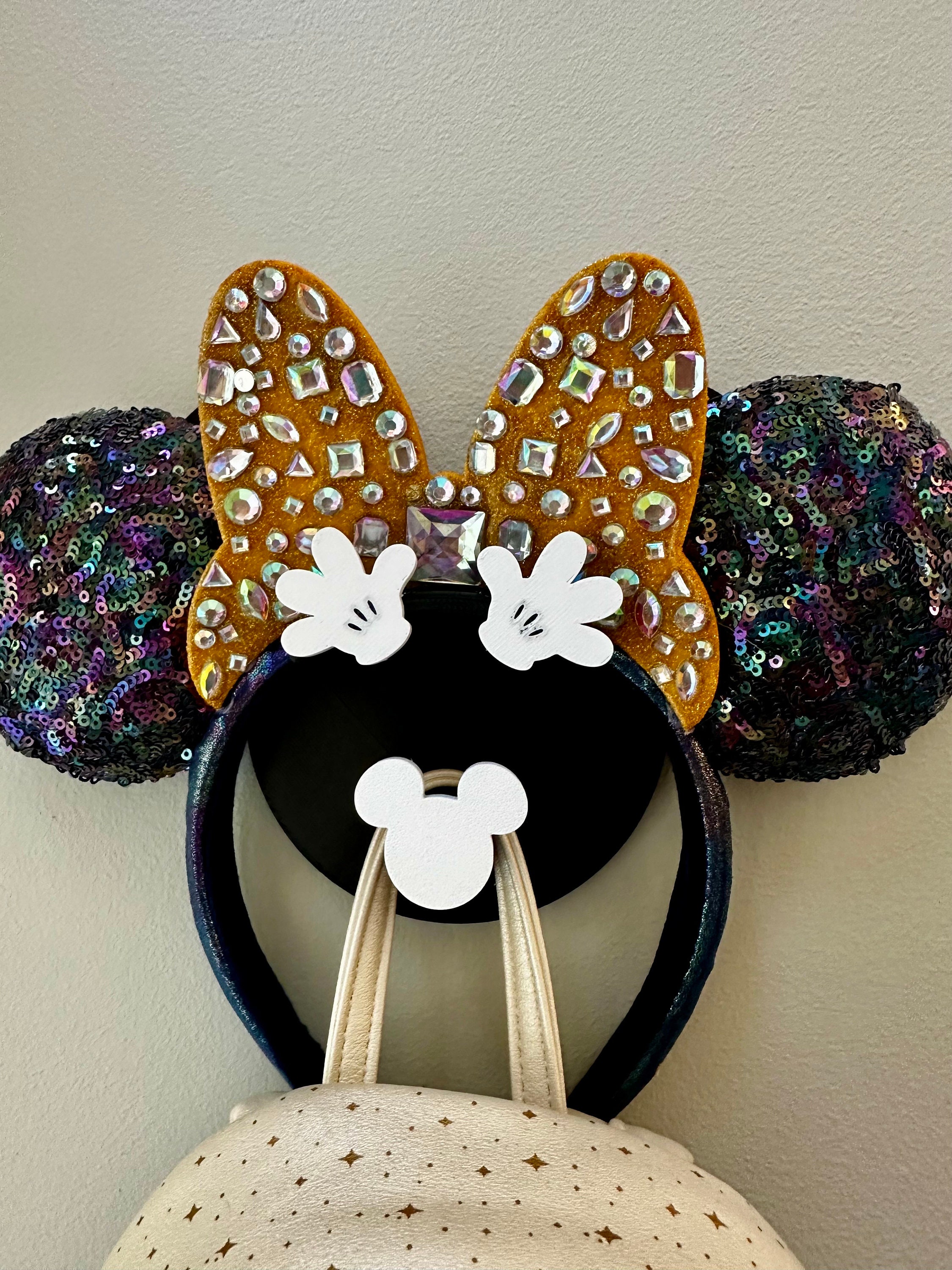 Mickey Ear and Mini Bag Wall Display - Etsy