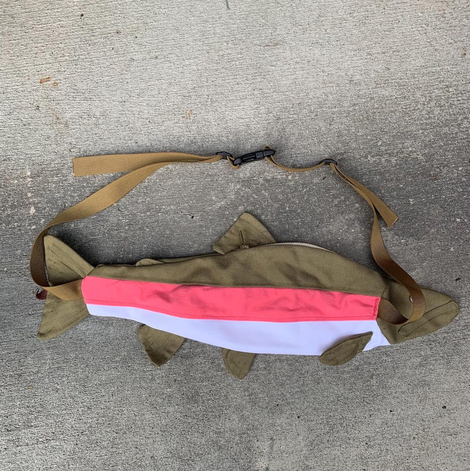 Rainbow Trout Fish Crossbody Bag Sewing Pattern - Etsy