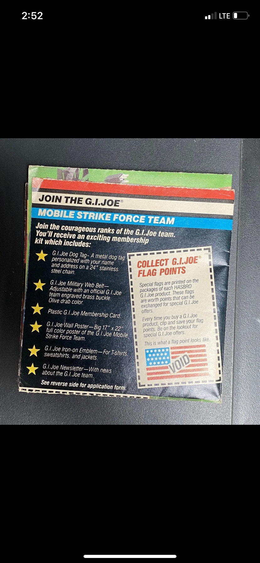 1980’s GI JOE Foldout Poster - Etsy