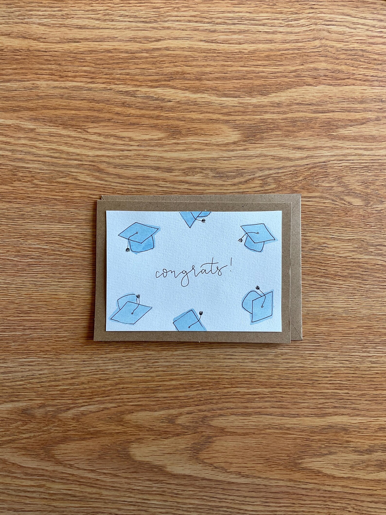 Watercolor Graduation Card | Handmade Card | Graduation 2025 - Etsy