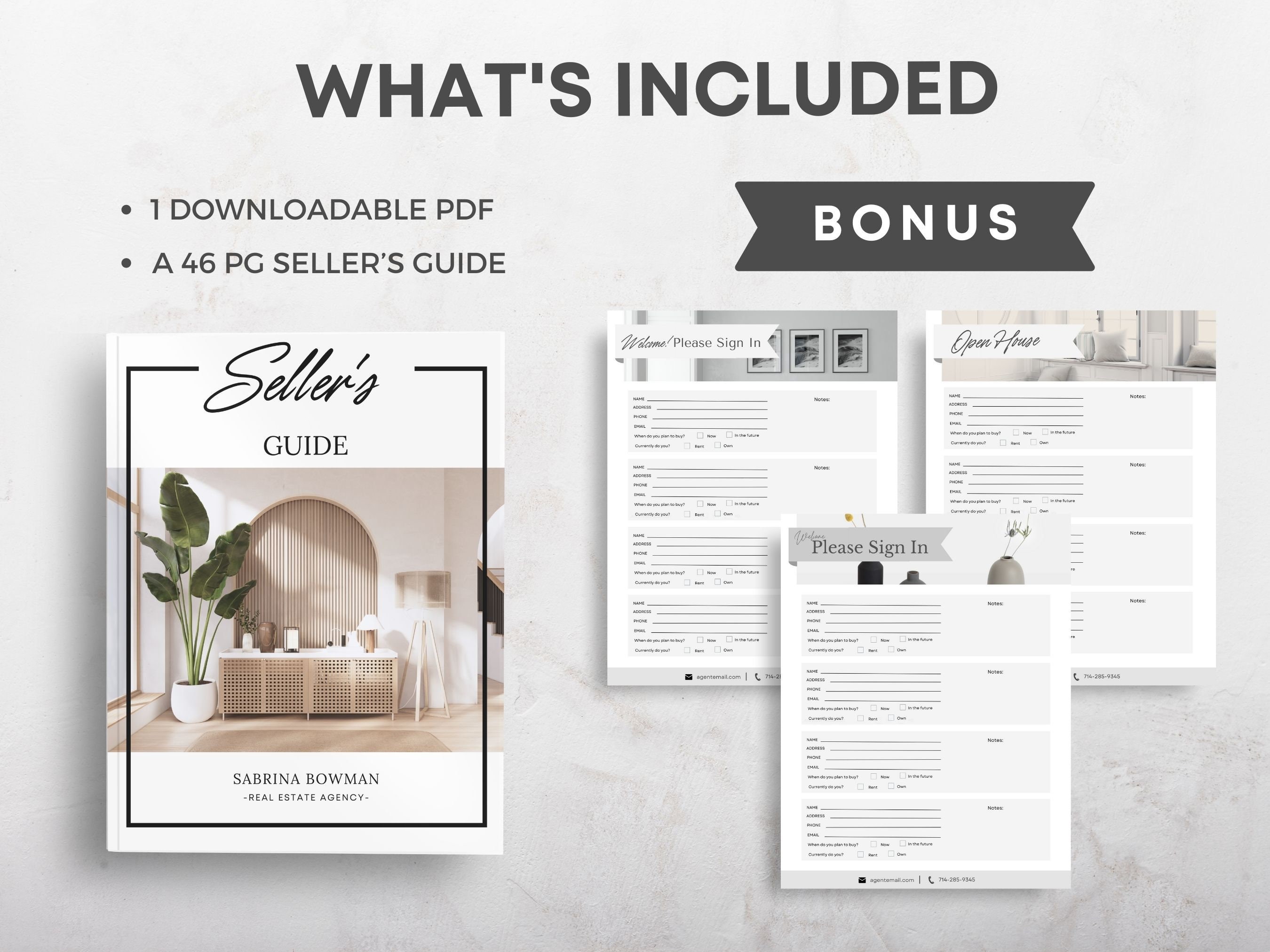 Seller Pre-listing Presentation, Real Estate Template, Real Estate ...