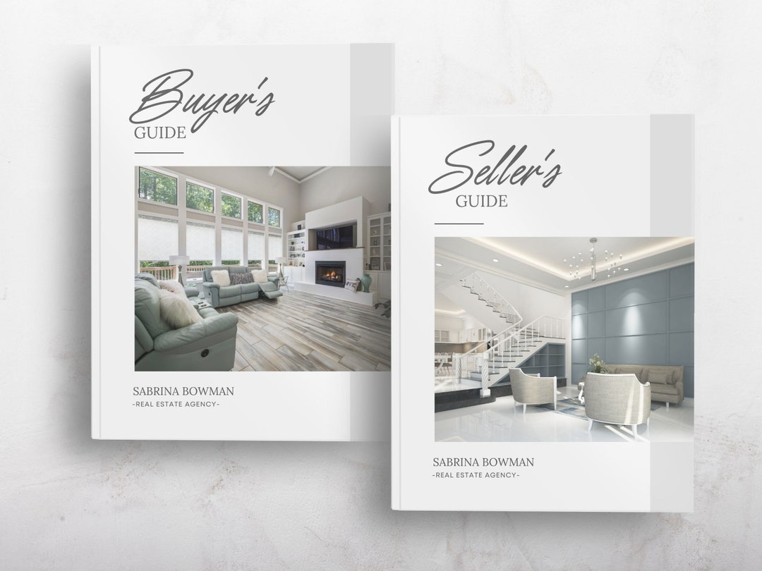 Seller Guide and Buyer Guide Bundle, Listing Presentation for Real ...