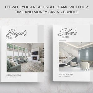 Seller Guide and Buyer Guide Bundle, Listing Presentation for Real ...
