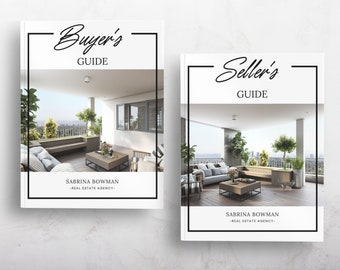 Real Estate Home Buyer and Seller Guide Bundle, Real Estate Template ...