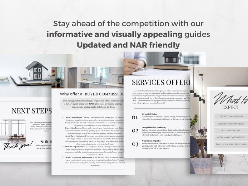 Real Estate Seller Guide & Home Buyer Guide Bundle, NAR Settlement ...