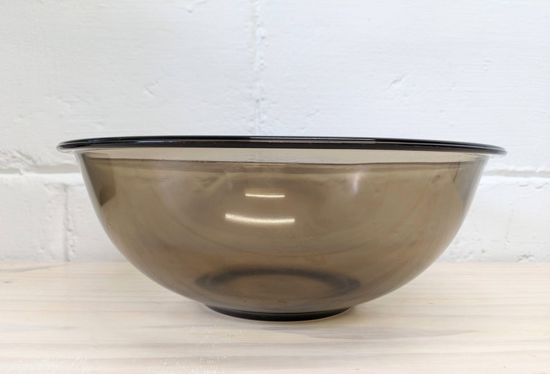 Vintage Pyrex Amber Visions 4L Mixing Bowl - Etsy