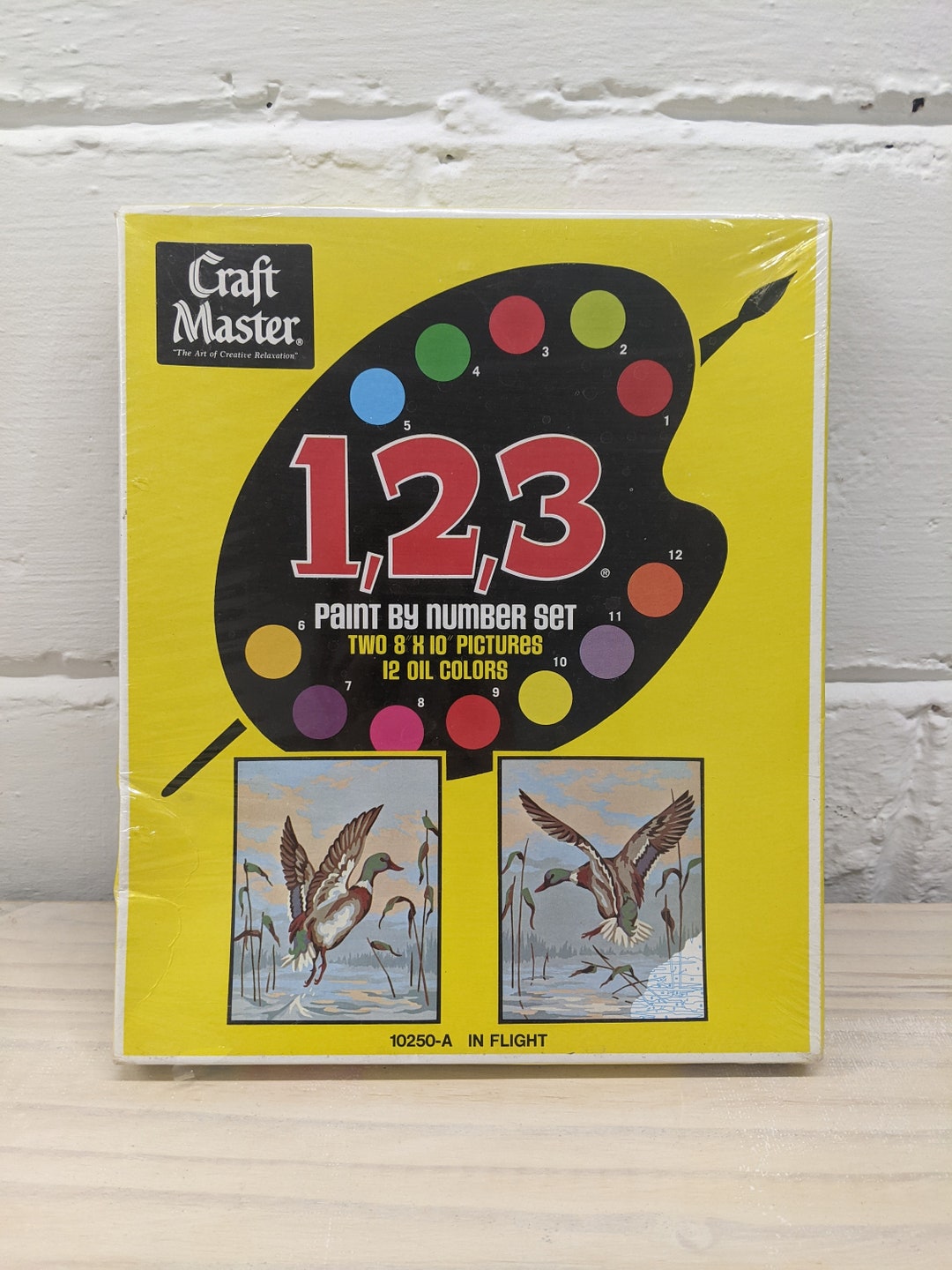 Vintage 1970's Paint-by-number Kit, Ducks, Sealed - Etsy
