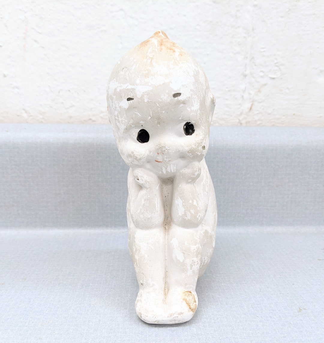 Antique Kewpie the Thinker Figurine - Etsy