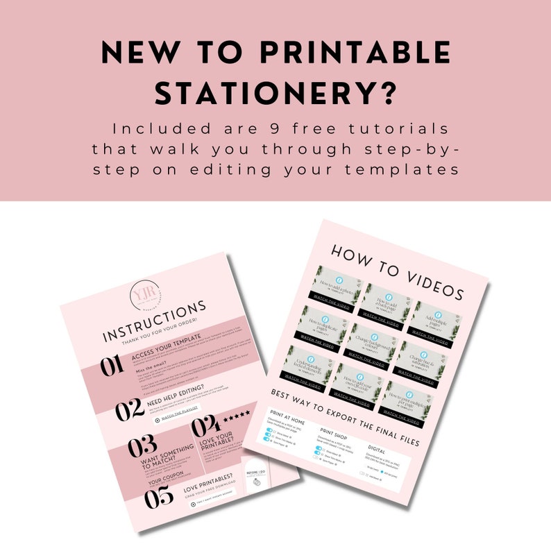 Minimalist Details Card, Modern Wedding Details Card Template, Wedding ...