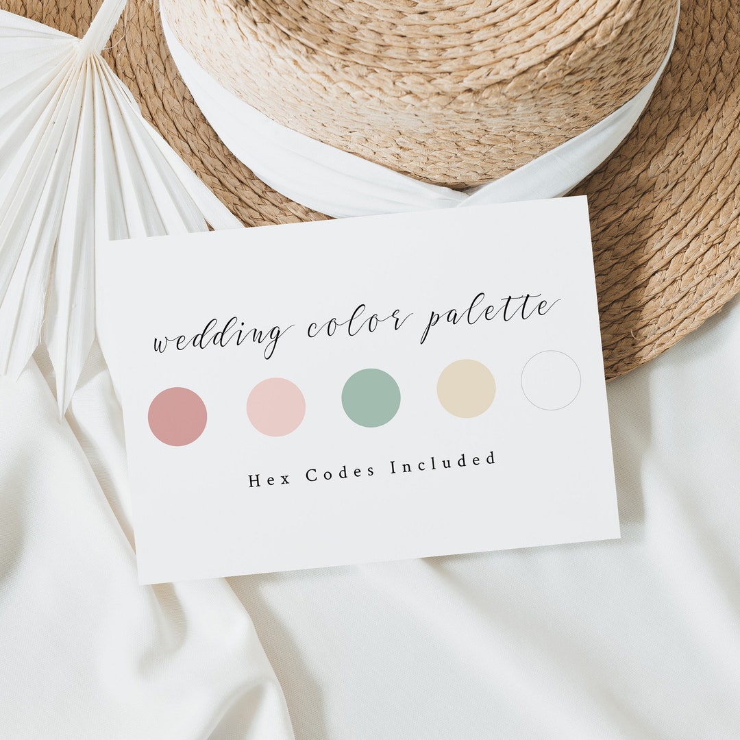 Rose Gold Beach Wedding Colors, Color Palette Wedding, Dusty Pink Dusty ...