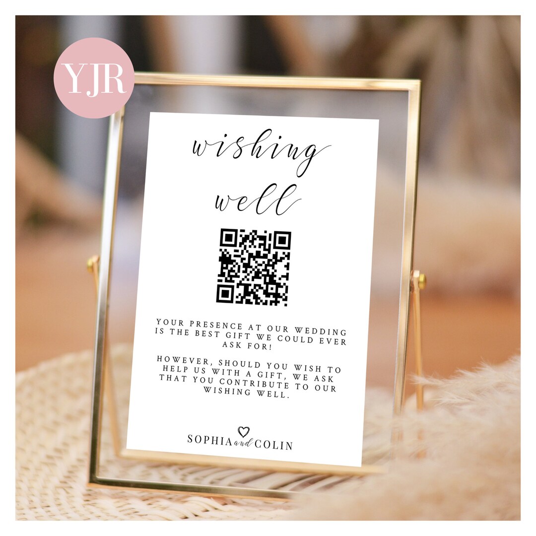 Wishing Well Wedding Sign Wedding Decor Bridal Shower Sign - Etsy