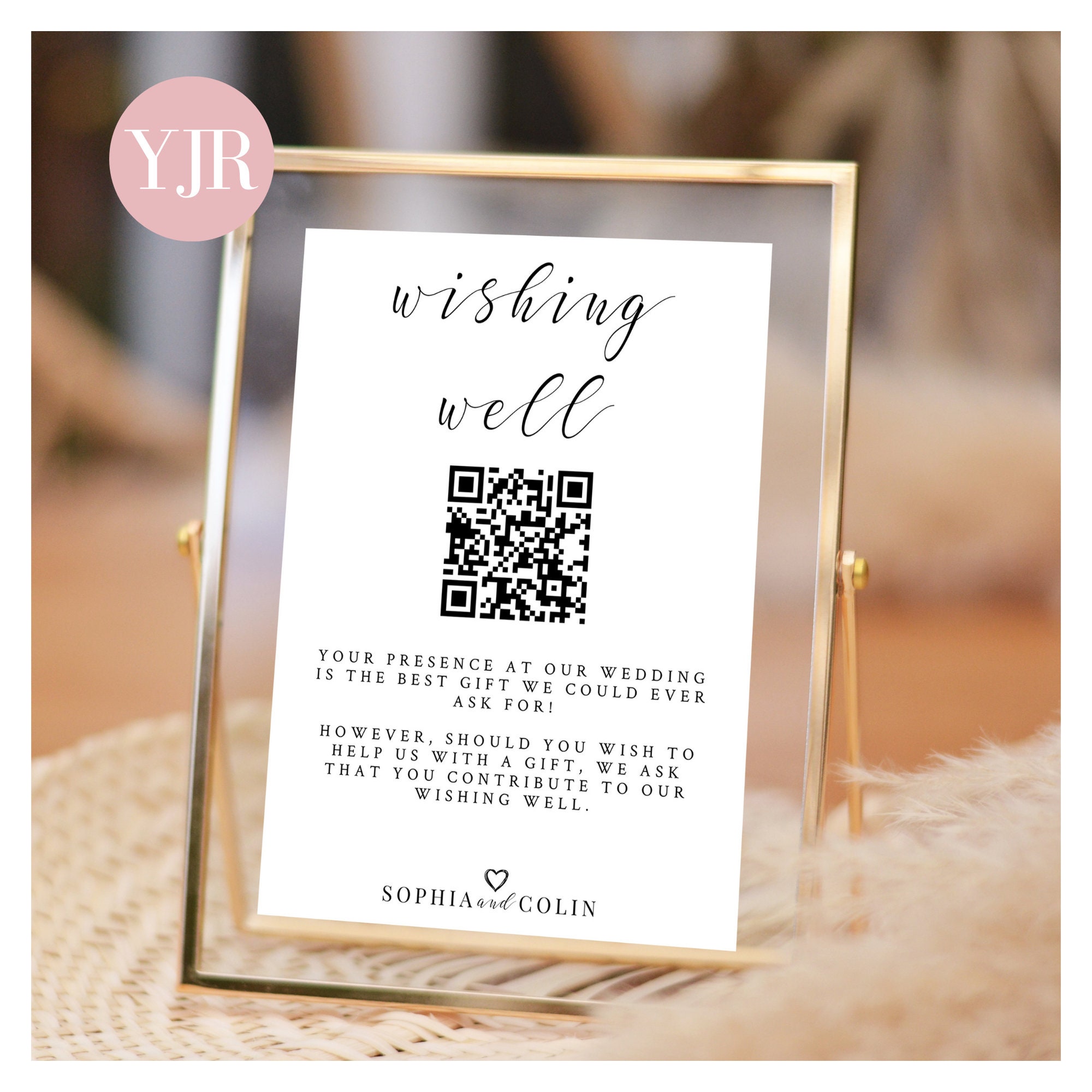 Wishing Well Wedding Sign Wedding Decor Bridal Shower Sign - Etsy