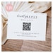 Rsvp With QR Code Download, Minimalist Rsvp Card Template Qr Code ...