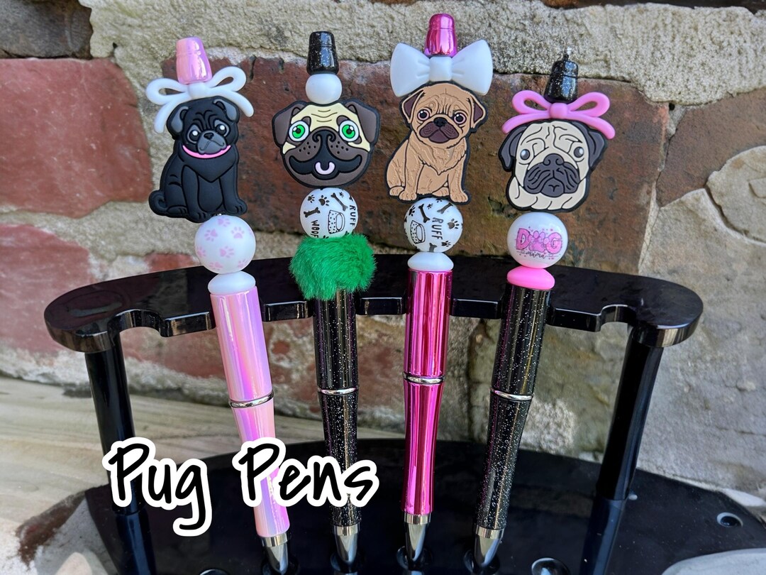 Ink Pen Pug Dog Breed Ink Pen, Unique Dog Lover Gift - Etsy