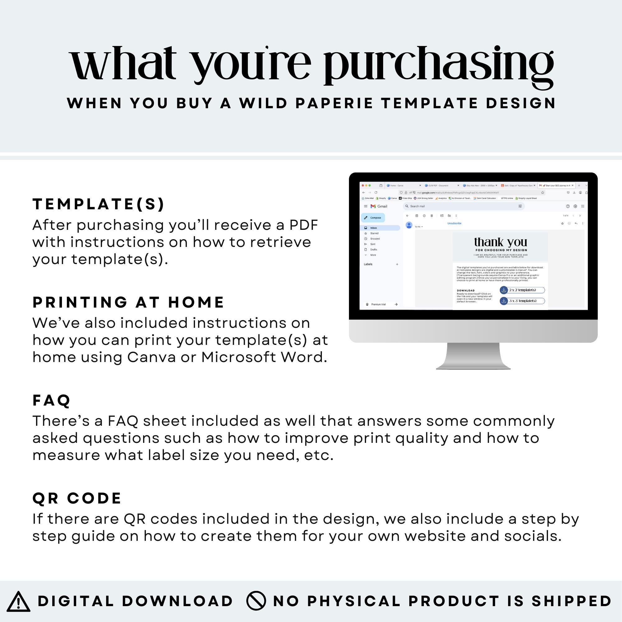 Room Refresher Spray Wrap Around Label Template Editable Canva Template ...