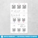 Minimalist Social Media Card Template Editable Handwritten Social ...