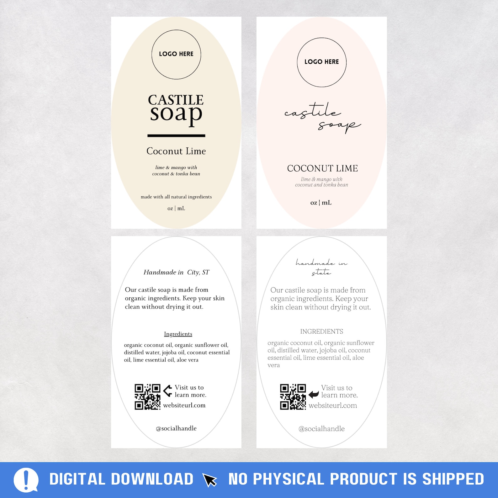 Oval Liquid Soap Bottle Label Template Editable Soap Bottle Label With ...
