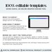 Minimalist Social Media Card Template Editable Handwritten Social ...