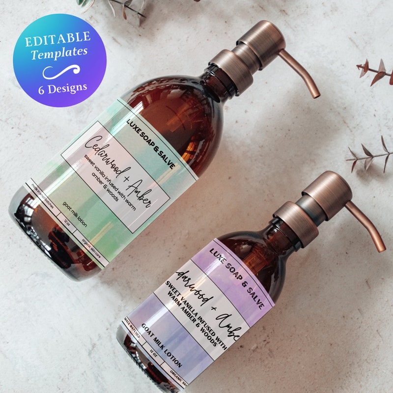 Lotion Labels - Etsy