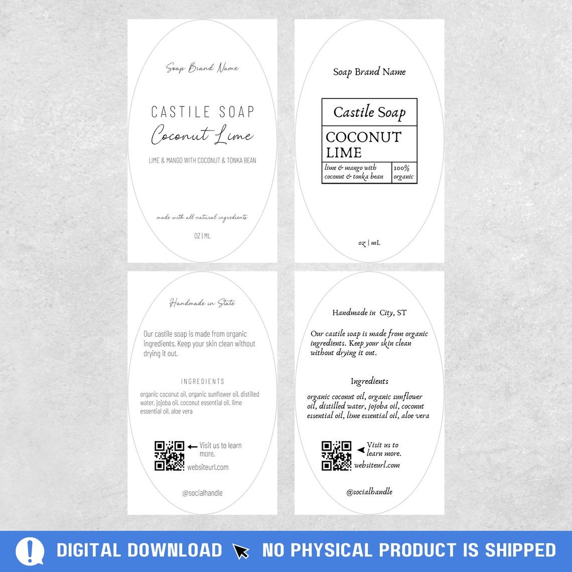 Oval Liquid Soap Bottle Label Template Editable Soap Bottle Label With ...