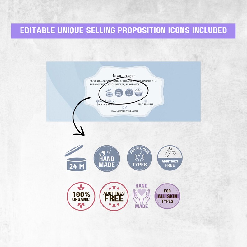 Custom Soap Bar Band Label Template Editable Soap Wrapper Label ...