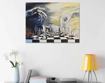 GOOD VERSUS EVIL Glossy Poster Picture Photo Jesus Christ Devil Satan ...