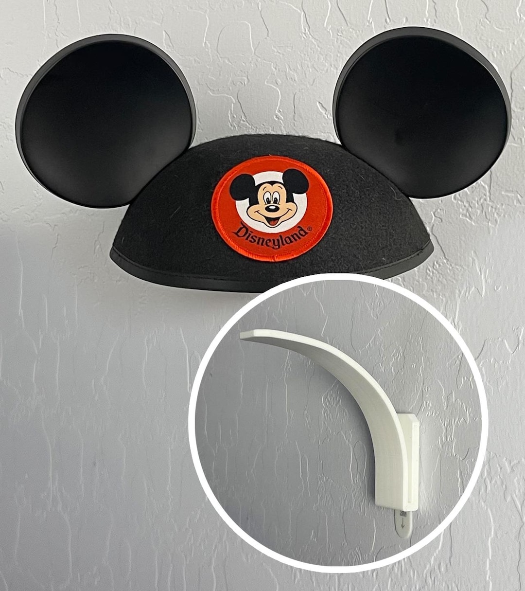 Disney Mickey Mouse Ear Hat Hangar, Mount Display Only - Etsy