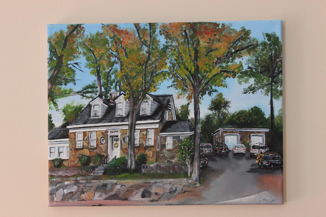 Custom Home Art, Acrylic or Watercolor Painting - Etsy